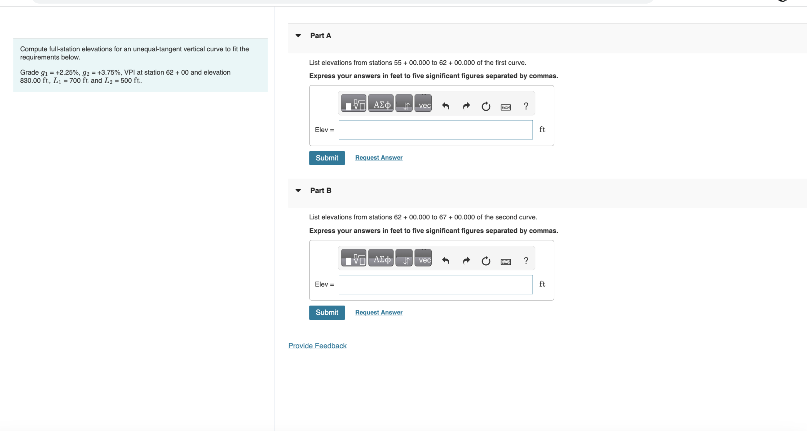 Solved Compute full-station elevations for an | Chegg.com