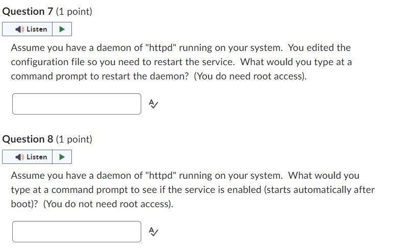 Solved Assume You Have A Daemon Of D Running On Your