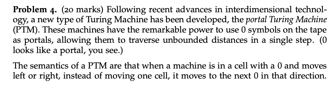 Solved Problem 4. (20 marks) Following recent advances in | Chegg.com