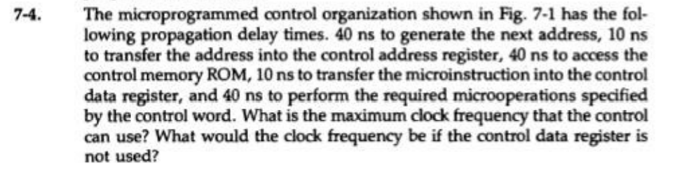 Solved The microprogrammed control organization shown in | Chegg.com