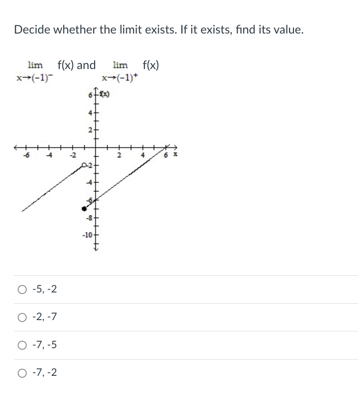 Solved Decide whether the limit exists. If it exists, find | Chegg.com