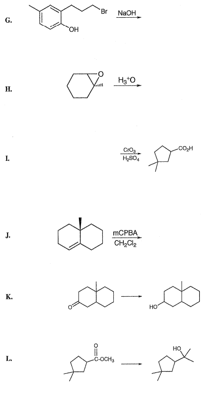 Solved 6. Identify (draw the structure) of the missing | Chegg.com
