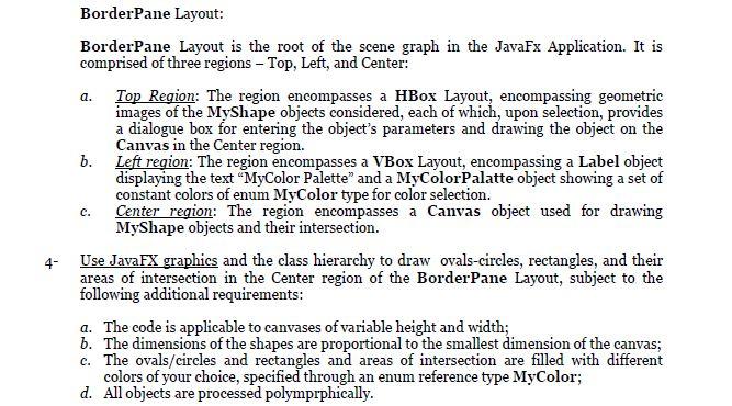 Solved 1- Create a hierarchy of Java classes as follows: | Chegg.com