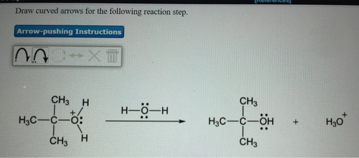 Solved Draw curved arrows for the following reaction step. | Chegg.com