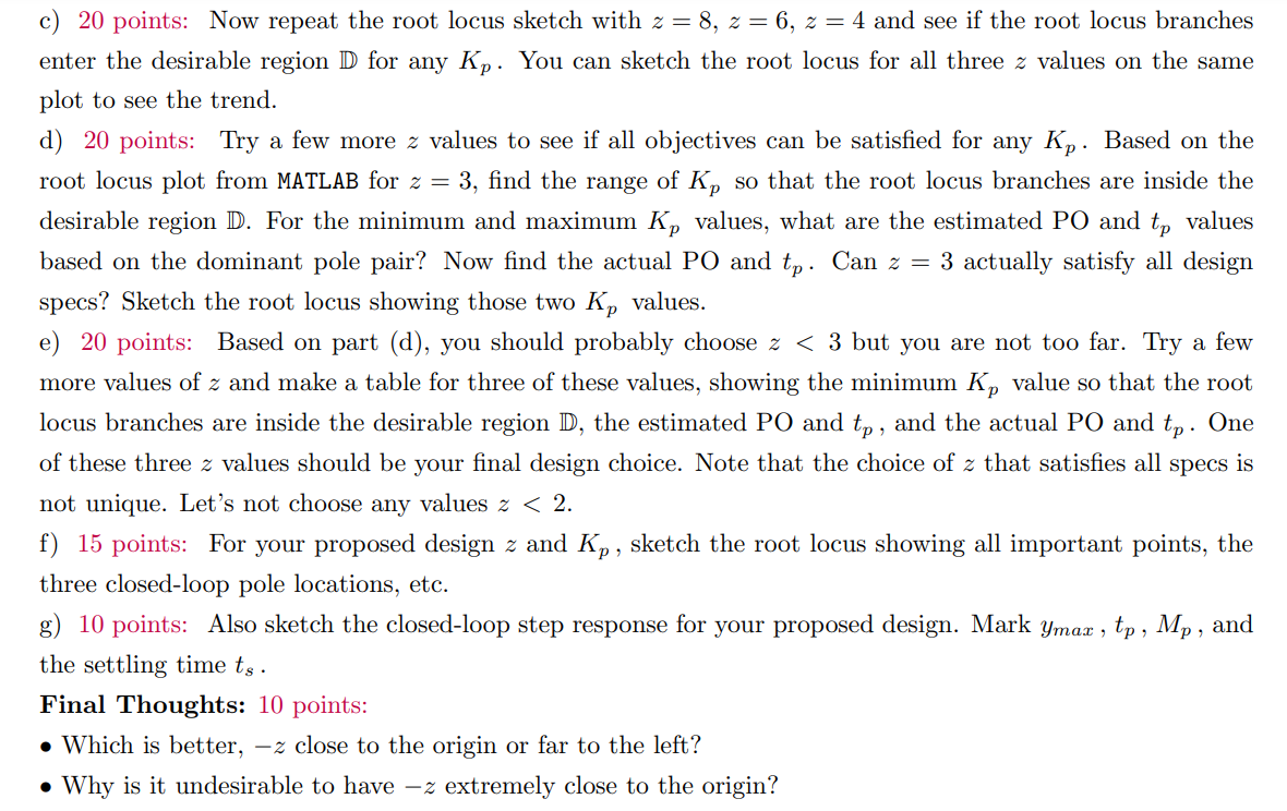 Solved *Control Systems. Answer ALL questions. Do not copy | Chegg.com