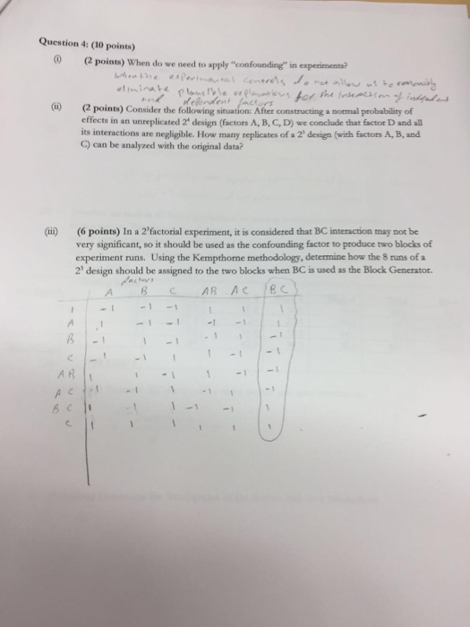 When do we need to apply "confounding" in | Chegg.com