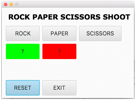 Solved Assignment 2.1 – Rock Paper Scissors Shoot! This | Chegg.com