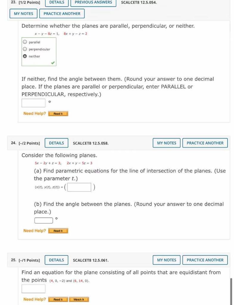 Solved 23. [1/2 Points] DETAILS PREVIOUS ANSWERS SCALCET8 | Chegg.com