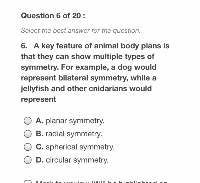Spherical Symmetry In Animals