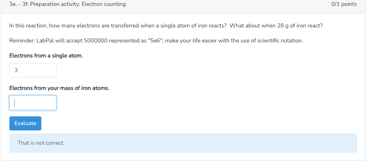 Solved 3e. - 3f. Preparation activity: Electron counting 0/1 | Chegg.com