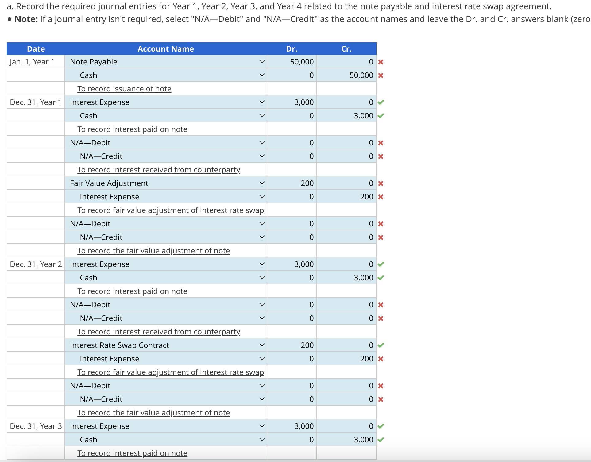 Solved Accounting for Fair Value Hedge: Interest a. ﻿Record | Chegg.com