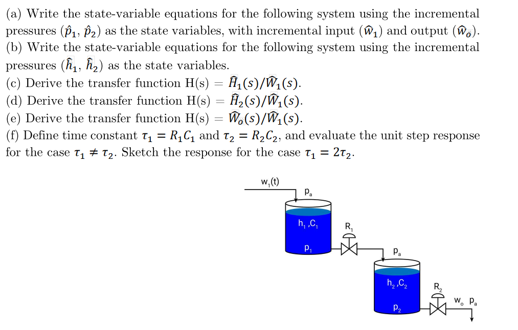 (a) Write the state-variable equations for the | Chegg.com