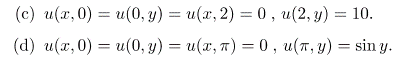 Solved Solve laplace equation for a square 0