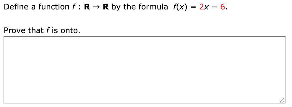 Solved Define a function f: R -» R by the formula f(x) 6. = | Chegg.com