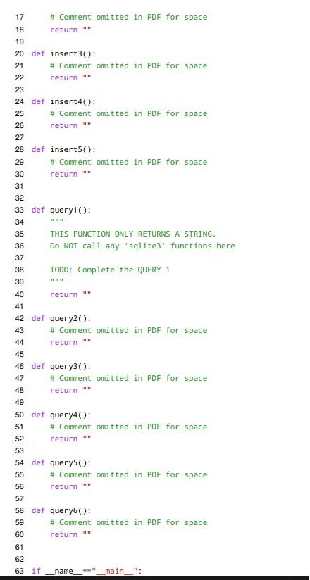Solved In class we were introduced to SQL and the relational | Chegg.com