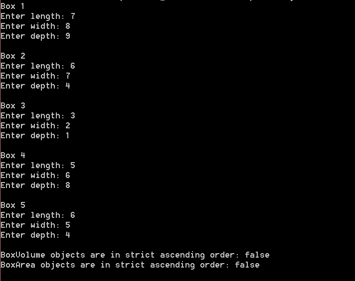 Solved In Java Please An abstract Box Class with a | Chegg.com