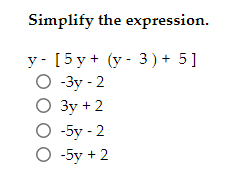 Solved Simplify the expression. | Chegg.com