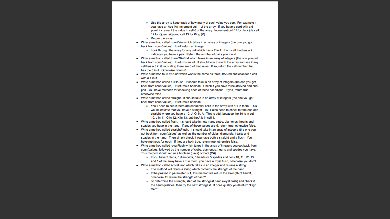 Solved Need in Java. I have included code to copy from | Chegg.com