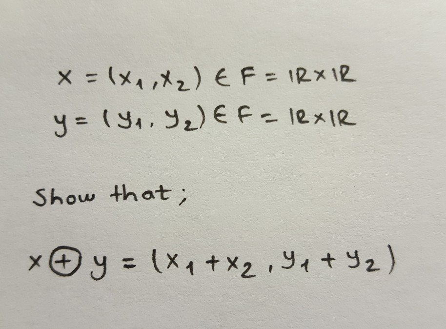 circled plus is process to define F as a | Chegg.com