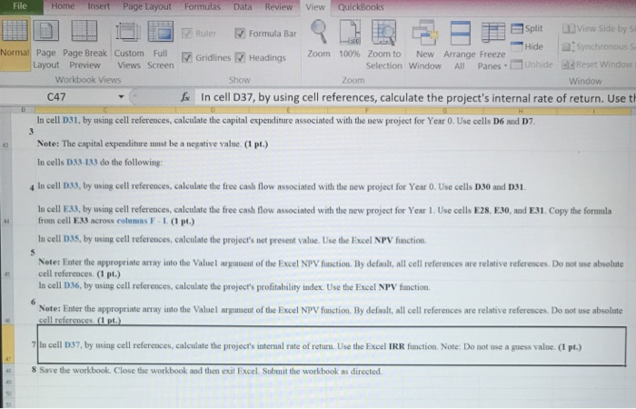 Solved Home Insert Page Layout Formulas Data Review File | Chegg.com