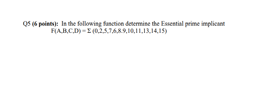 Solved Q6 (4 points): Explain the concept of odd parity | Chegg.com Solved Q6 (4 points): Explain the concept of odd parity | Chegg.com