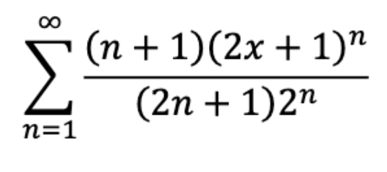 Solved 3A) Find the series' radius and interval of | Chegg.com