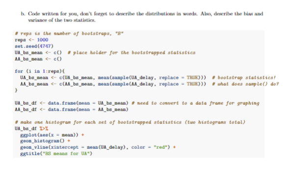 Solved R problem( +30 ﻿points) [The analysis below requires | Chegg.com