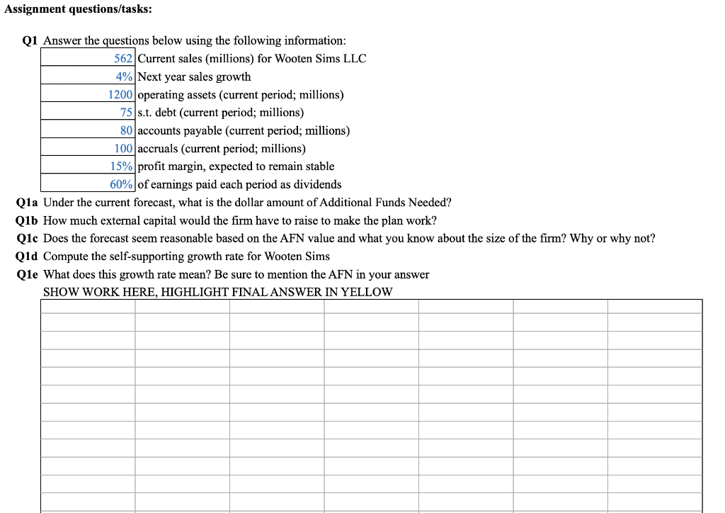 Solved Assignment questions/tasks: Q1 Answer the auestions | Chegg.com