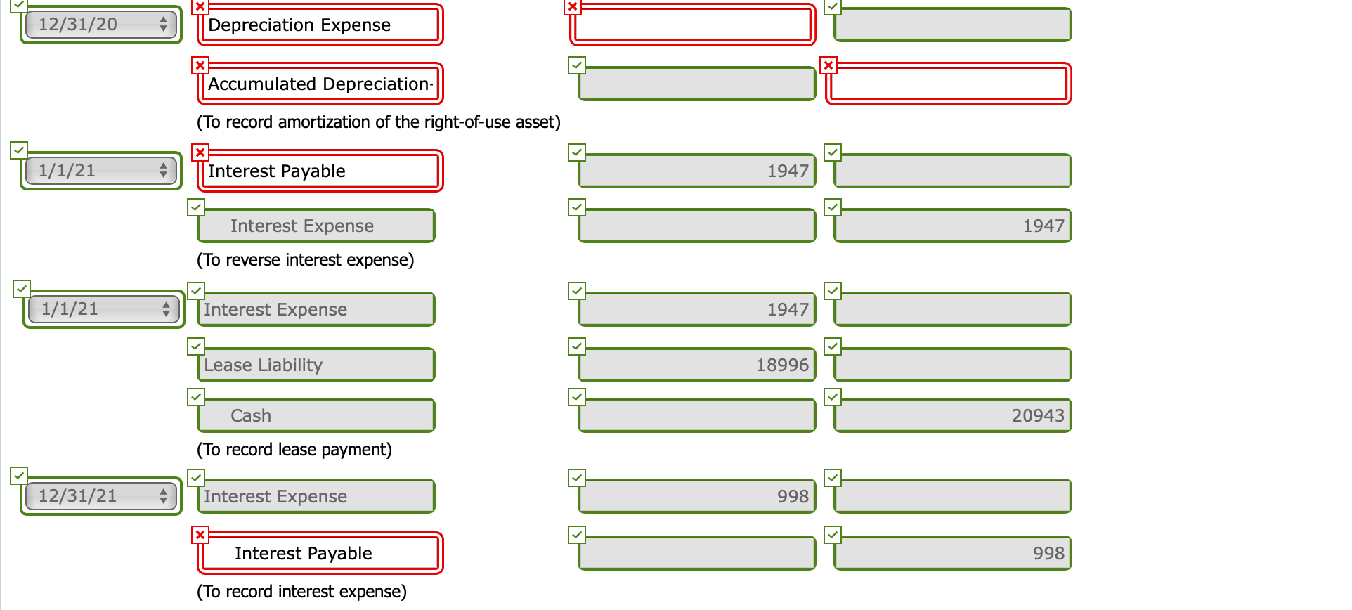 Solved Exercise 21-15 (Part Level Submission) Laura Leasing | Chegg.com