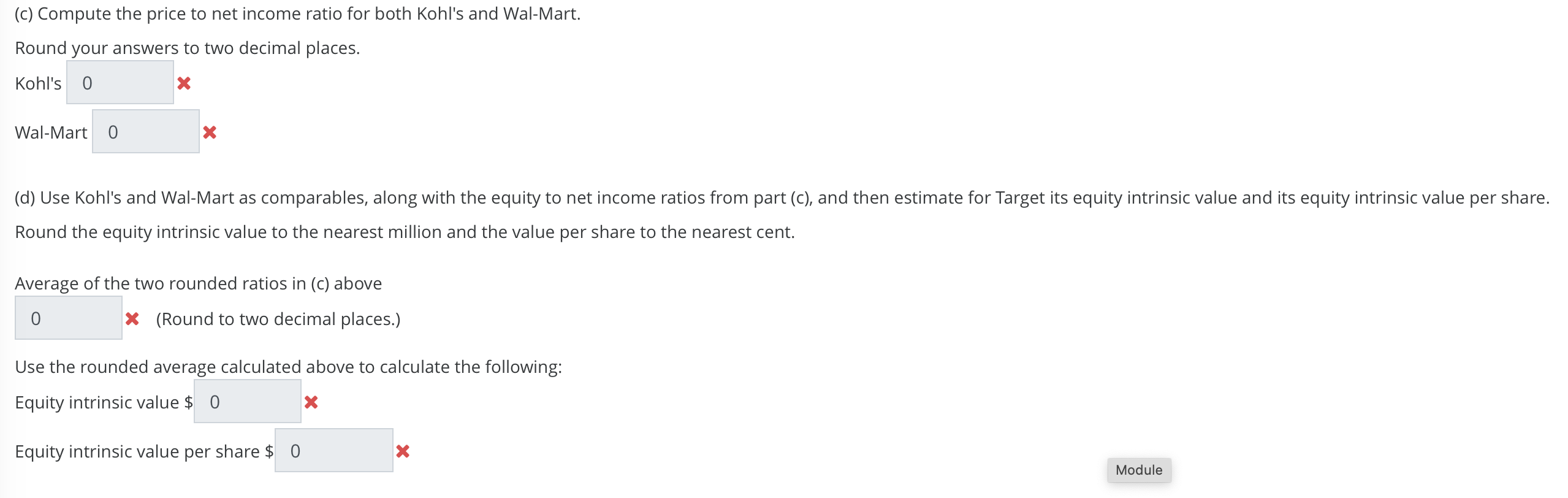 Solved Valuation Using Income Statement Multiples The | Chegg.com