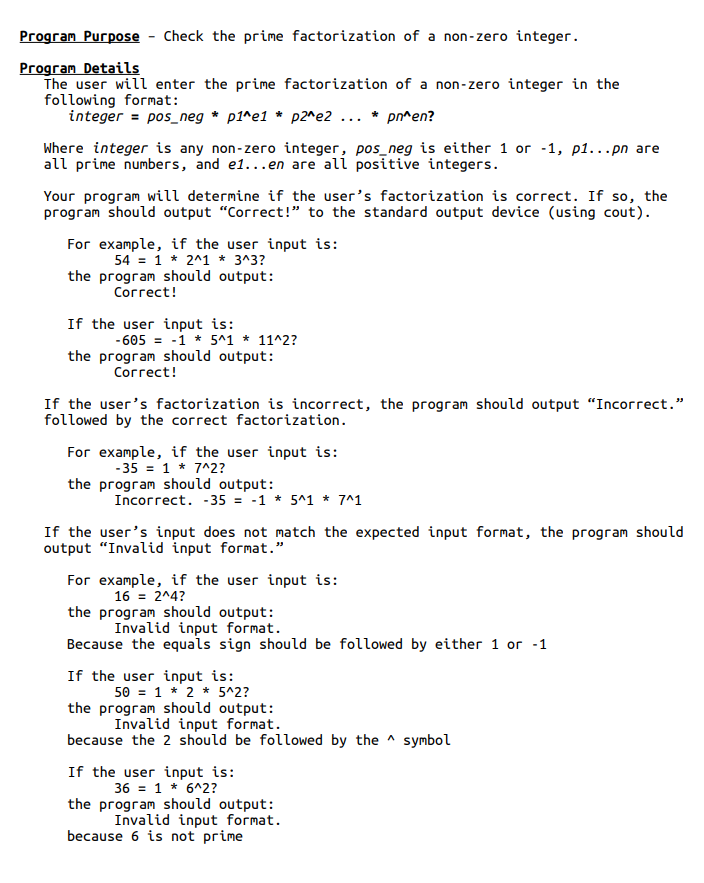 Solved Only use the iostream header. Please verify it runs | Chegg.com