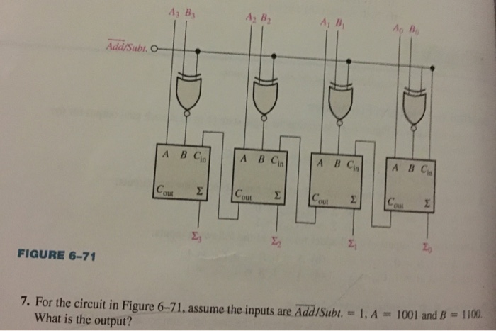 Solved For the circuit in Figure 6-71, assume the inputs | Chegg.com