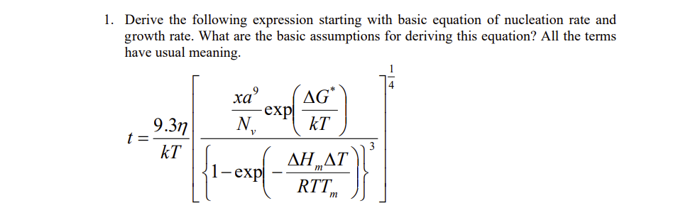 Solved Derive the following expression starting with basic | Chegg.com