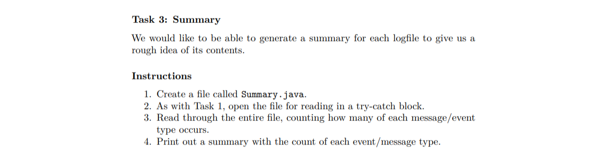 Solved the log file is in .txt format. The log file contains | Chegg.com