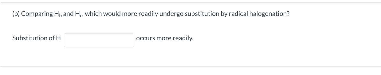 Solved (b) ﻿Comparing \( \mathrm{H}_{\mathrm{b}} \) ﻿and | Chegg.com