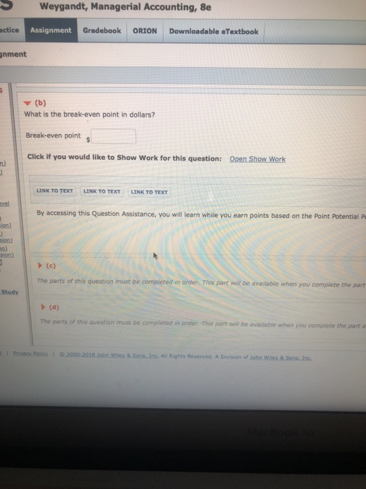 Solved OURCES Exercise 5-17 (Part Level Carla Vista Bucket | Chegg.com