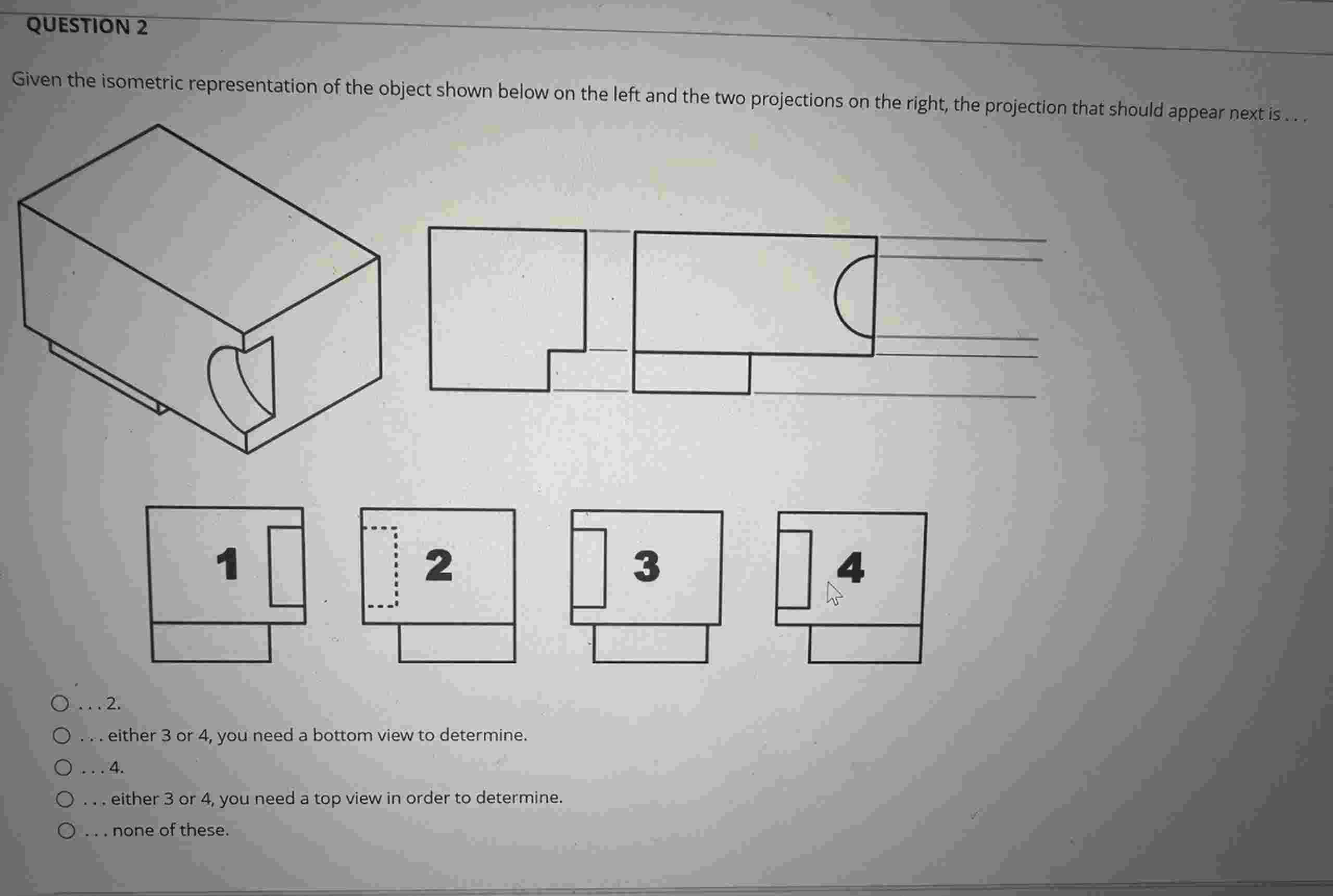 Solved QUESTION 2Given the isometric representation of the | Chegg.com