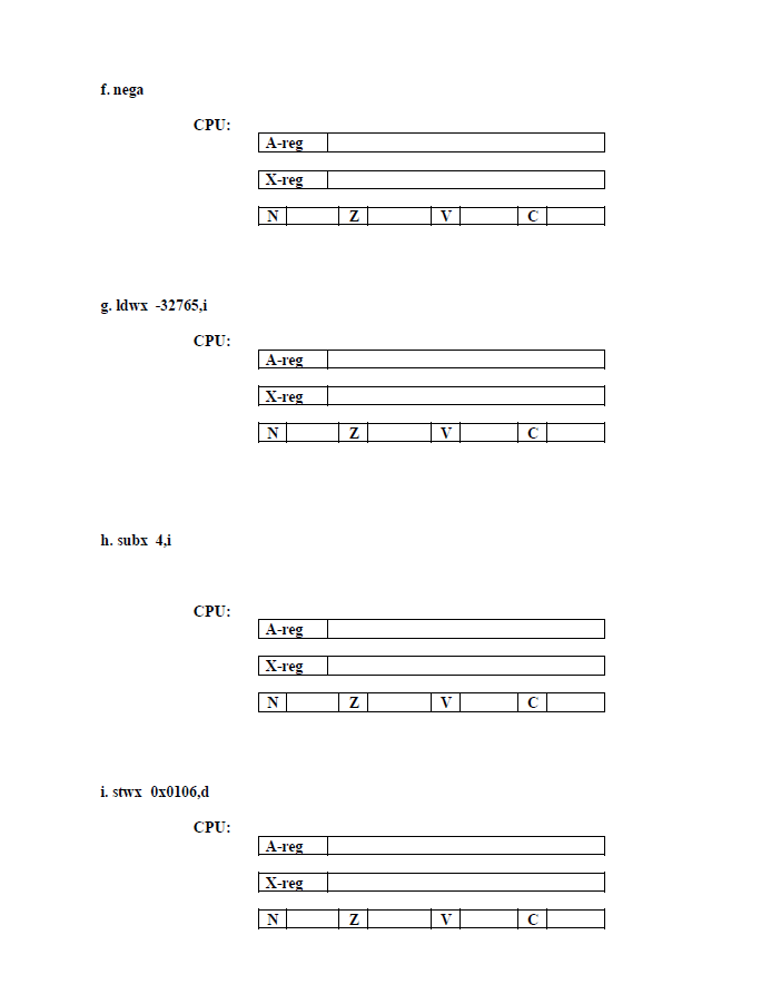 Solved Question 1: Given the PEP9 CPU architecture, assume | Chegg.com