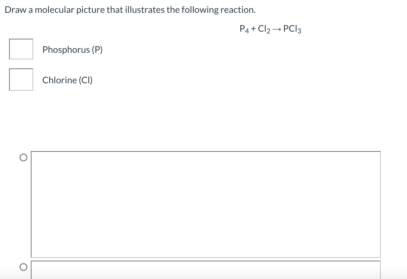 Solved Draw a molecular picture that illustrates the | Chegg.com