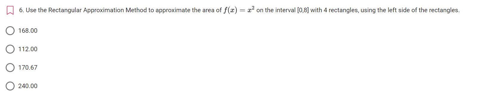 Solved 6. Use the Rectangular Approximation Method to | Chegg.com