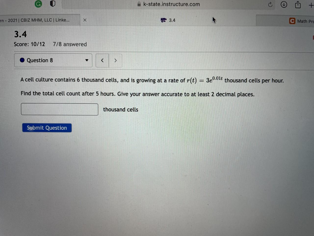 Solved k-state.instructure.com + an - 2021 | CBIZ MHM, LLC | | Chegg.com
