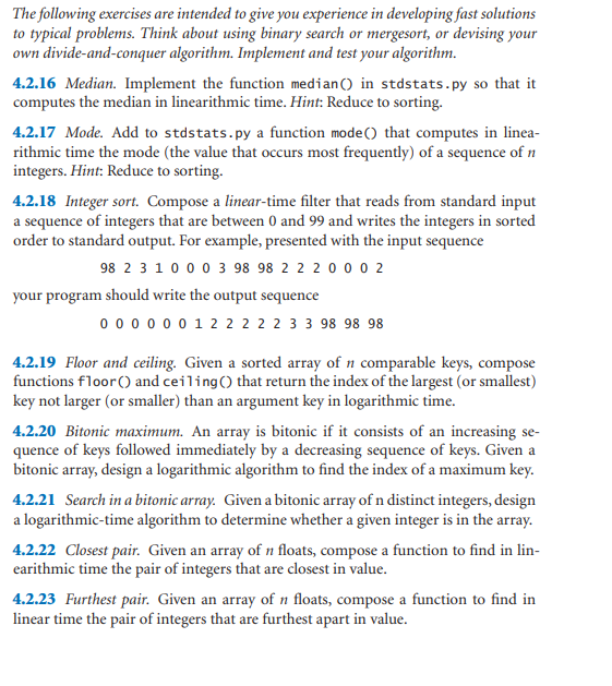 Solved Introduction to Programming in Python: An | Chegg.com