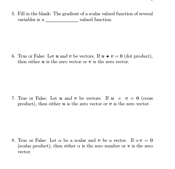 Solved Part A1: Quick Response Questions Provide | Chegg.com