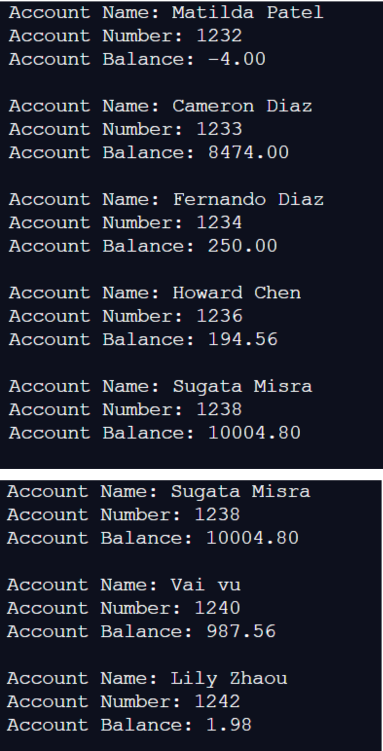 Solved Hello, I would like to get the below output and I | Chegg.com
