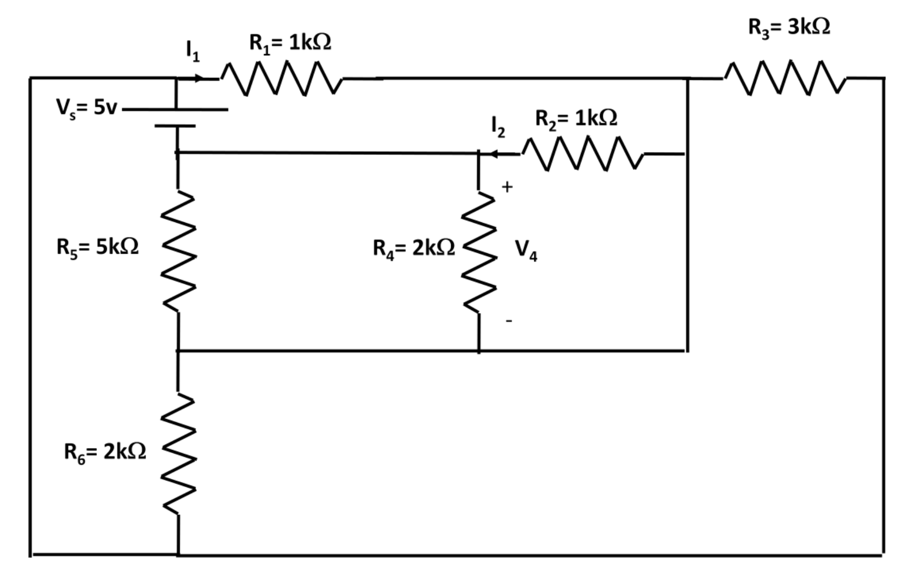 Solved a) Simplify the circuit below, then, b) find V4 & the | Chegg.com