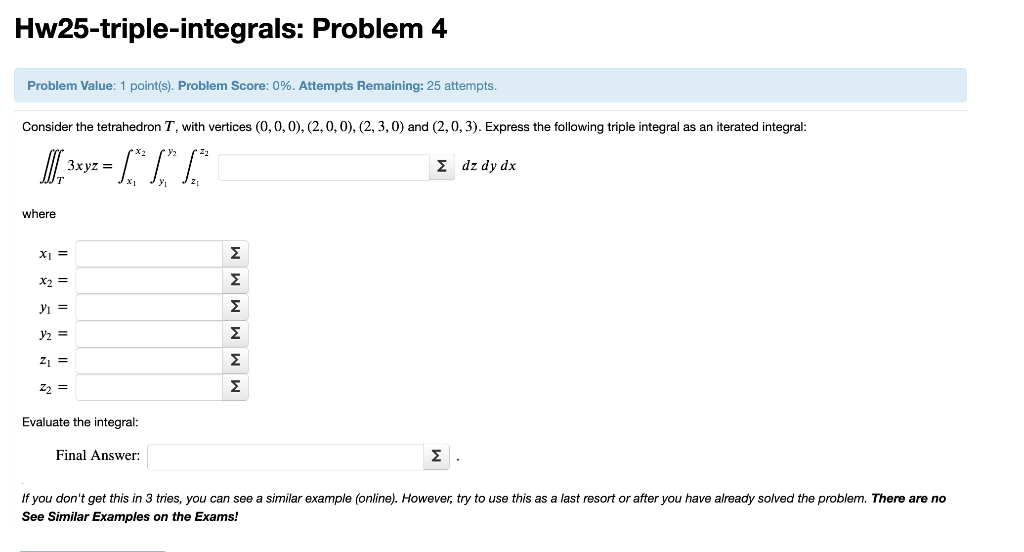 Solved Consider the tetrahedron T, with vertices | Chegg.com