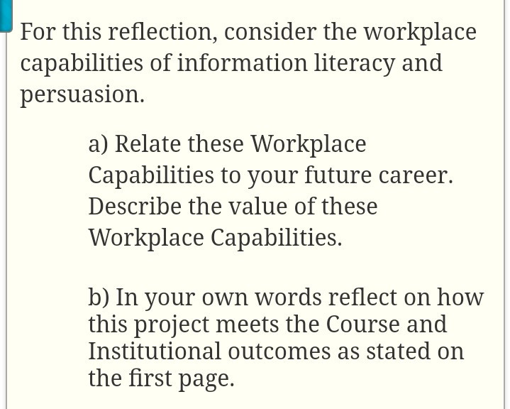 Solved For this reflection, consider the workplace | Chegg.com