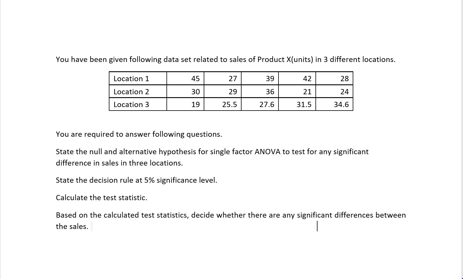 Solved You have been given following data set related to | Chegg.com