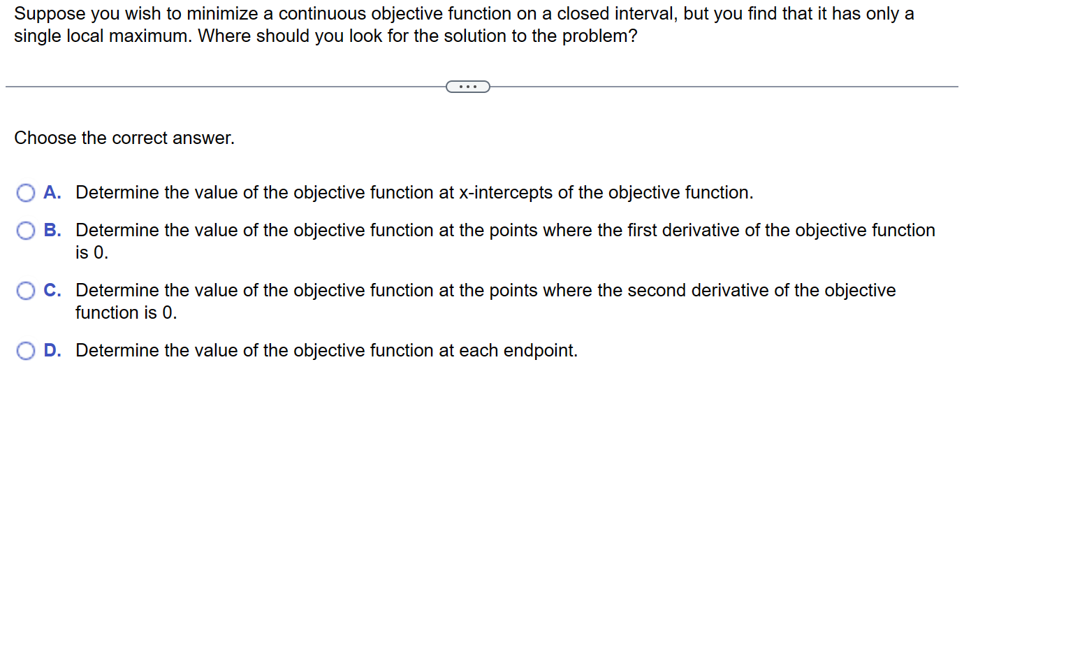 Solved Suppose you wish to minimize a continuous objective | Chegg.com