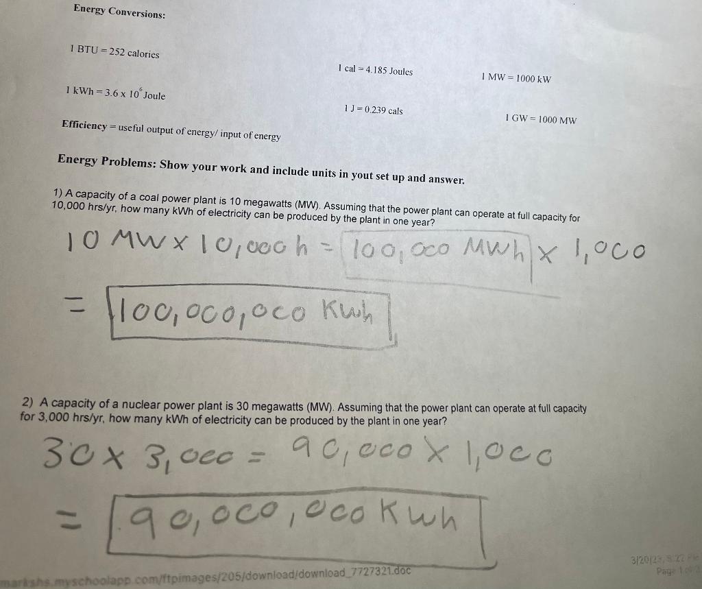 Solved Can you double check my work. These are simple | Chegg.com